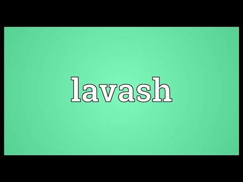 Lavash Meaning