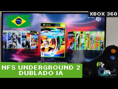 Need for Speed Underground 2 Dublado PT-BR Xbox 360 RGH