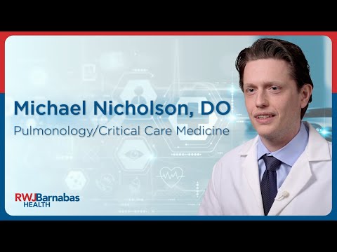 Michael Nicholson, DO, Pulmonology/Critical Care Medicine