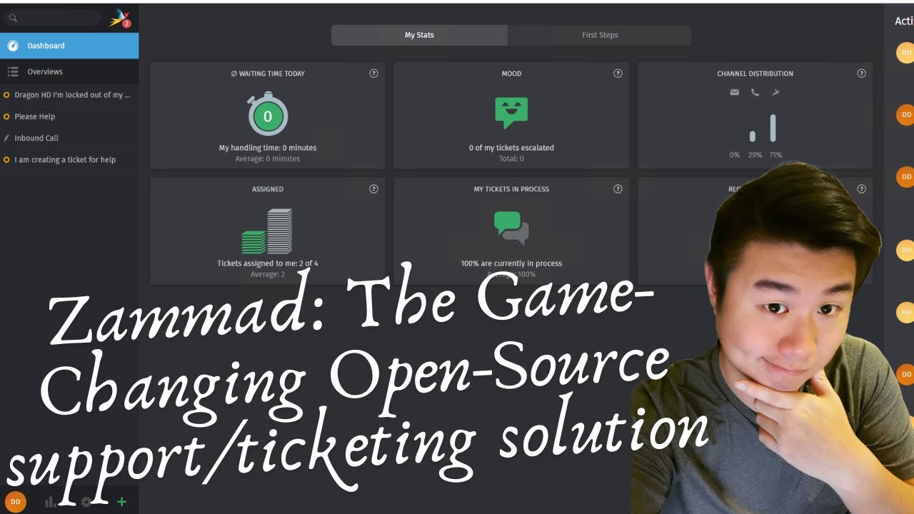 Streamline Support with Zammad:  Open-Source Ticketing Tool!