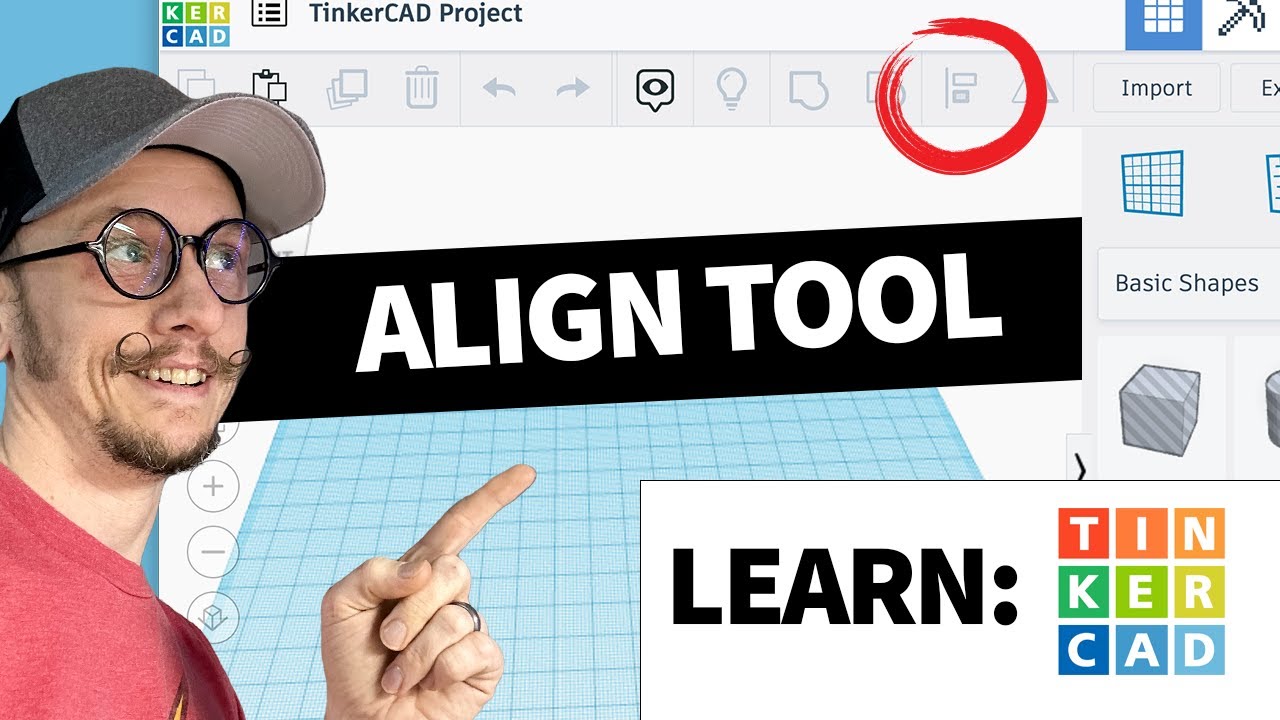 Perfect Alignment: Mastering the TinkerCAD Align Tool