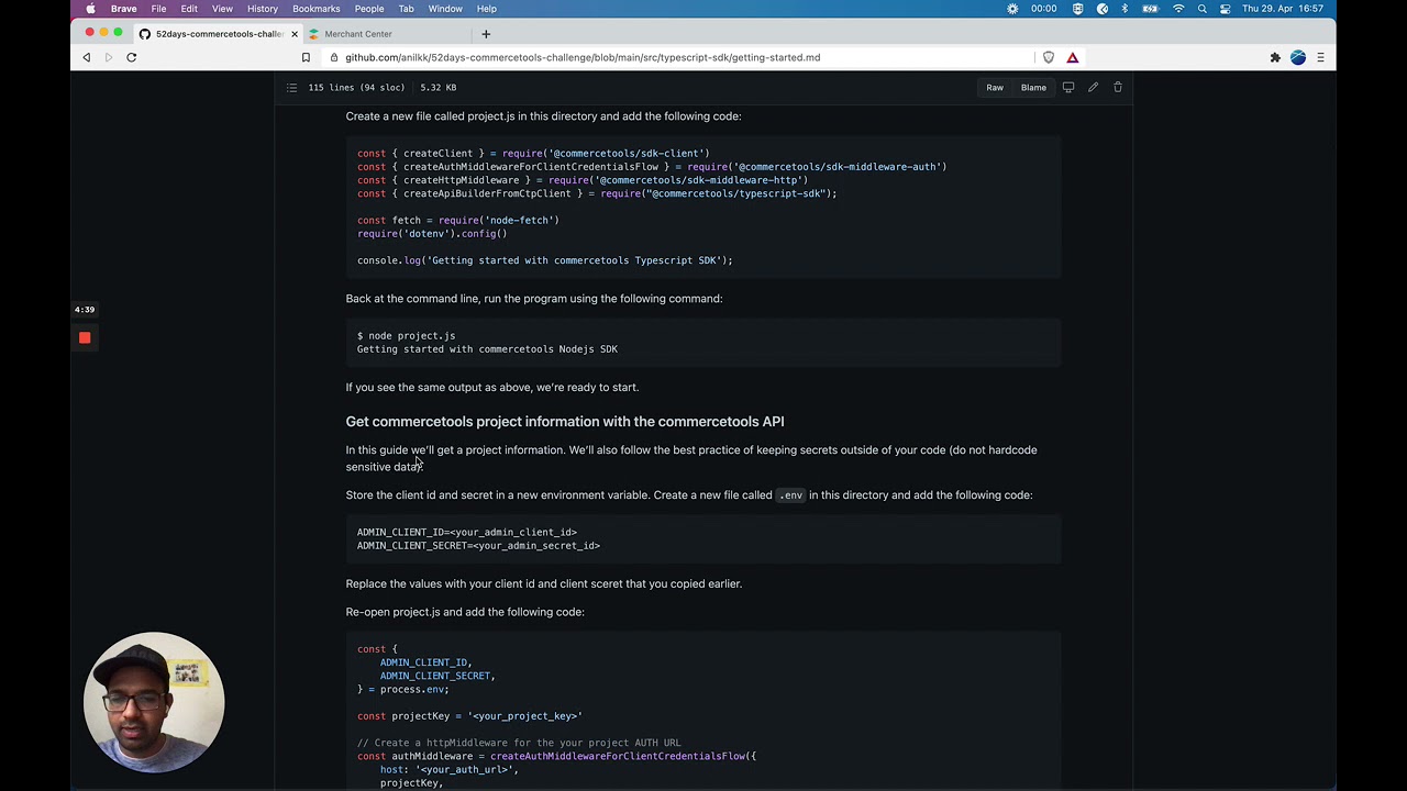 Getting started with commercetools Typescript SDK
