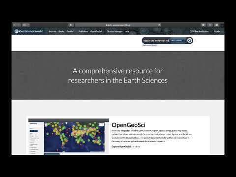 Discover OpenGeoSci - Our free map based tool for geologists