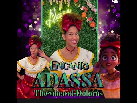 Meet Adassa -- Voice of Dolores in the Disney Movie ENCANTO at Traders Village San Antonio