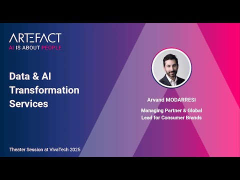 Data & Al Transformation Services by Arvand Modarresi Managing Partner & Global Lead for CPG - VVT25