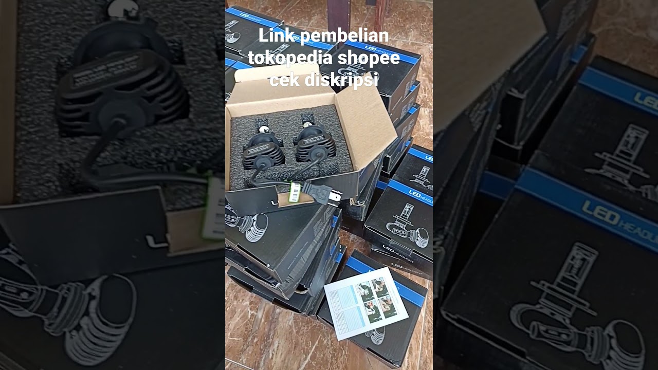 Led h4 v1 ready.. order shopee tokopedia wa 085646802197