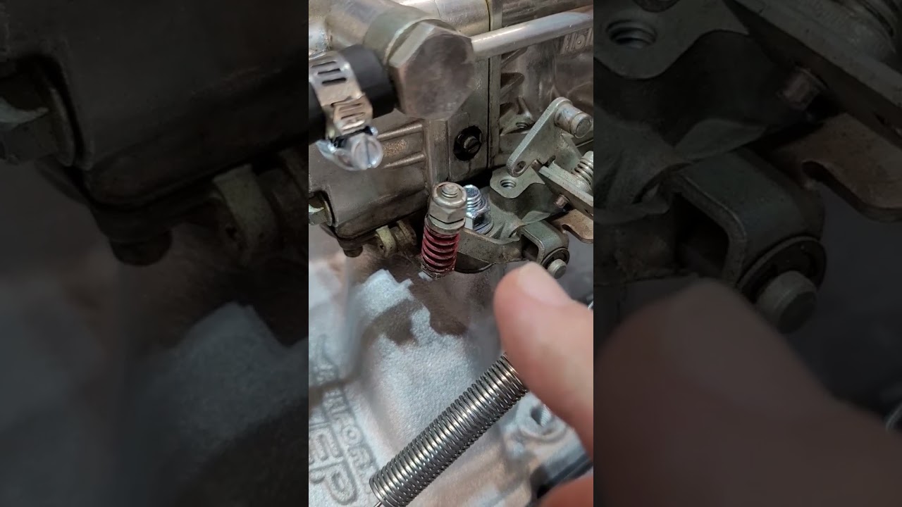 You Need to Make Sure That Your Accelerator Pump on Your Holley is Set Correctly #shorts