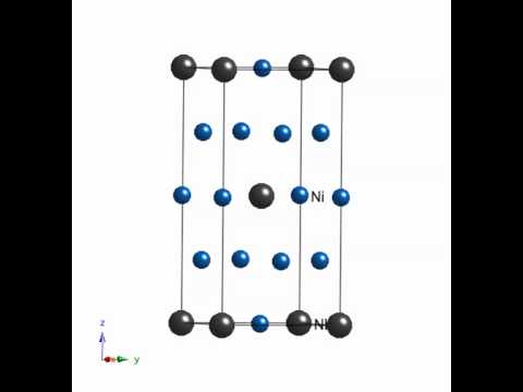 Crystallography: the crystal structure of gamma double-prime, nickel superalloys