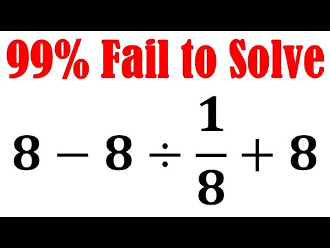 Math Olympiad problem, A Nice algebra Problem, BODMAS Rule, Math Olympiad Challenge, 99% Fail to do