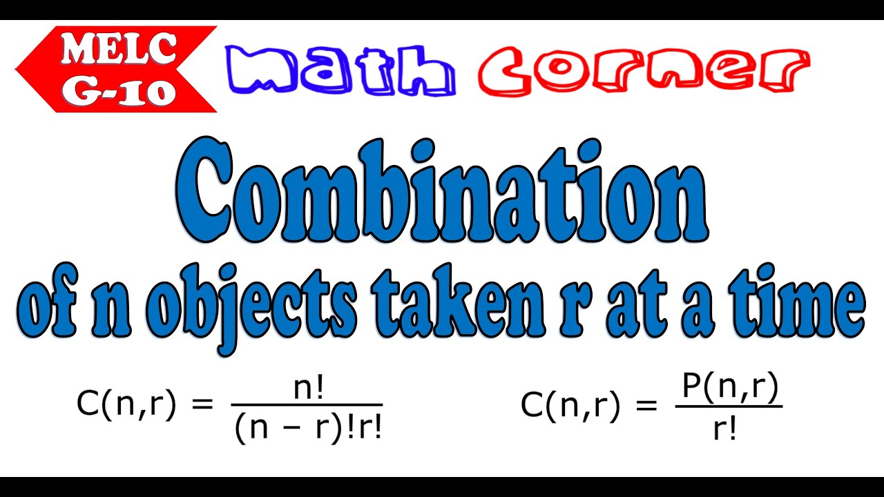 Combination | Math Corner