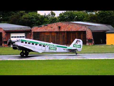 Flughafen Innsbruck - Ju 52/3m 10.06.2011 Teil 2 HD