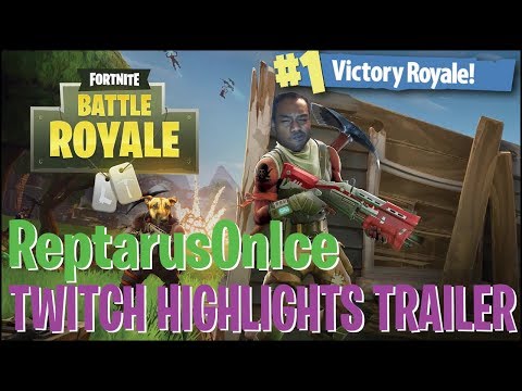 Reptarus On Ice Gaming - TWITCH HIGHLIGHTS #1 - Trailer (FORTNITE BATTLE ROYALE)