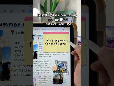 BEST #digitaljournal app for #iPad users ๐