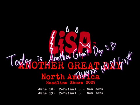LiSA Another Great Day: North American Headline Shows 2025 [June 18: Terminal 5 - NY]