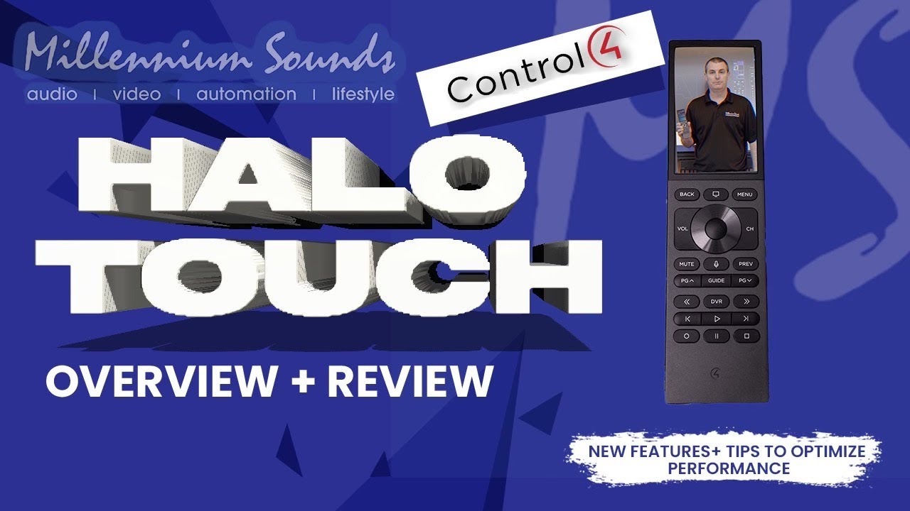 CONTROL4 HALO TOUCH | OVERVIEW + DEMO