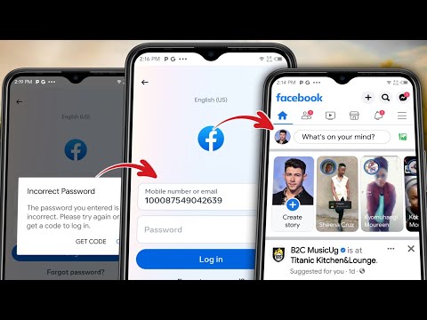 NEW! How to Login Facebook Account Without Email and Phone Number 2024