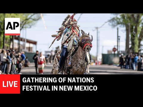 LIVE: Thousands gather in New Mexico for the largest powwow in North America