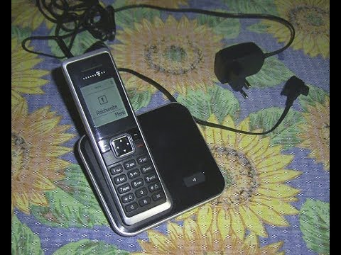 Funktionsprüfung Schnurlos Telefon T-Sinus 206, Cordless phone