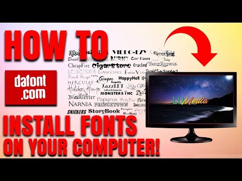 How to find and install free fonts on to your computer