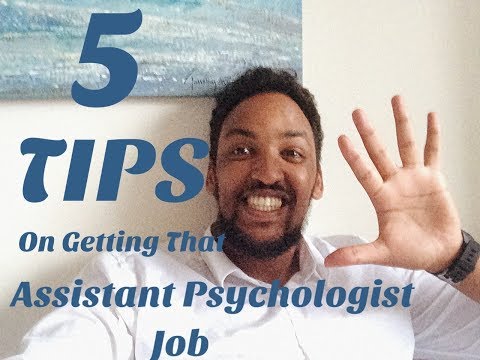 5 Tips on Getting that Assistant Psychologist Job – PsychAssist