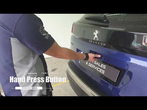 Peugeot 3008 Power Tailgate
