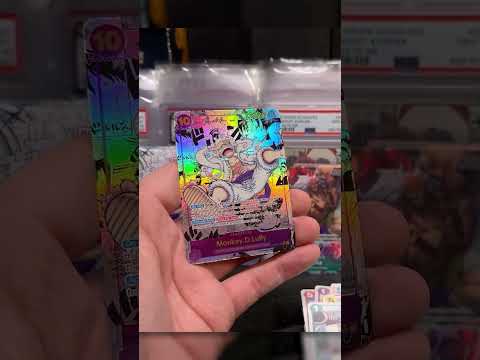 MANGA RARE GEAR 5 LUFFY - $4K One Piece OP-05 Card Pull