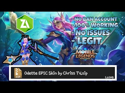 Odette Epic Skin Script | Mermaid Princess | 100% Working |