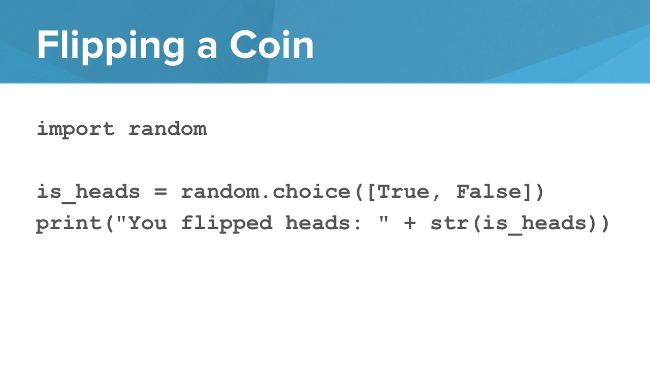 Random Numbers Python