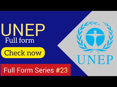 Full Form of UNEP || Did You Know ?