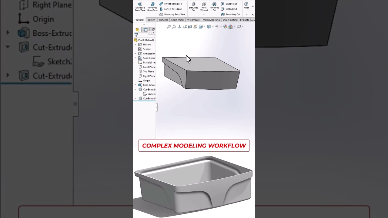 Complex Modeling in SolidWorks | Advanced 3D Design Tutorial