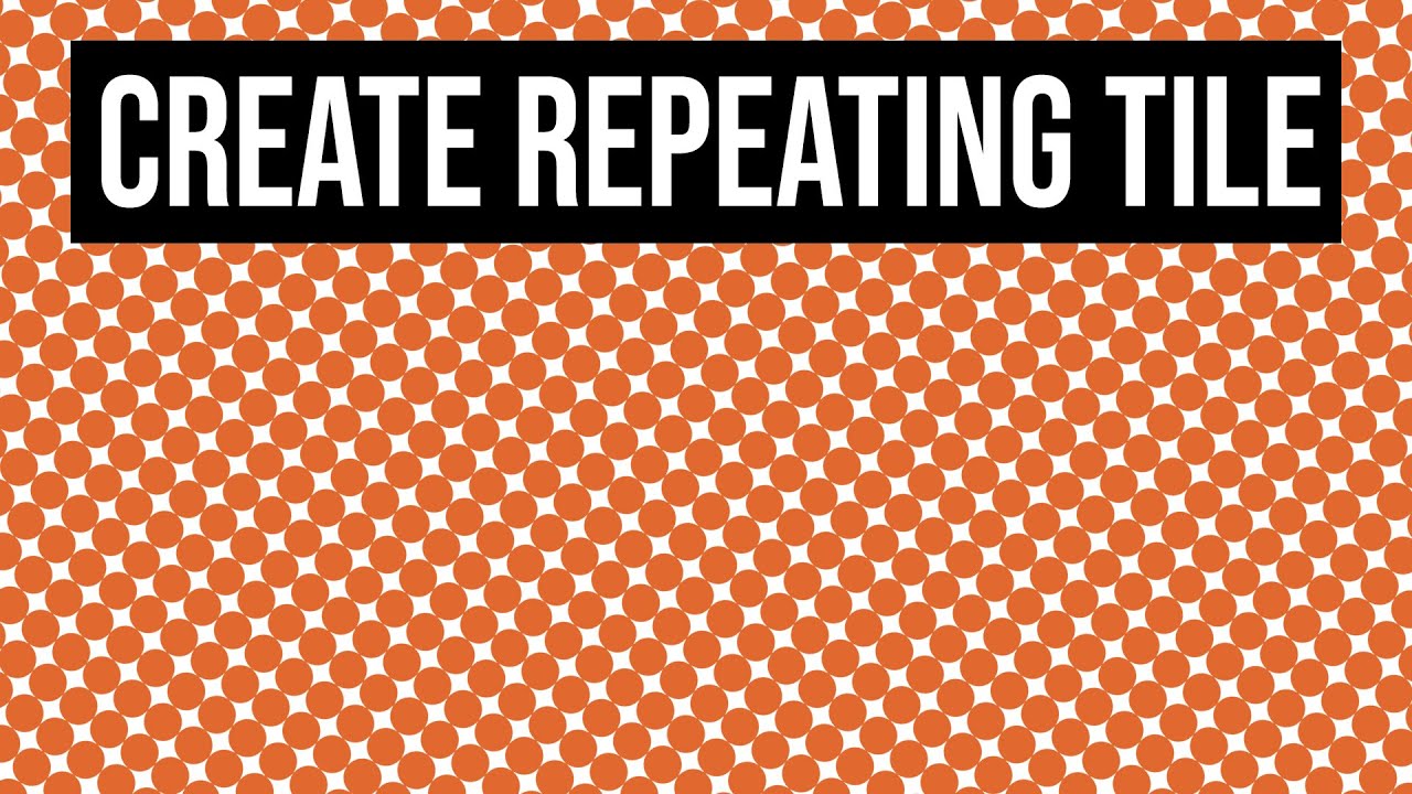 Affinity Designer : Create Repeating Tile Design Tutorial (DOT / SPOT Pattern Creation How To)
