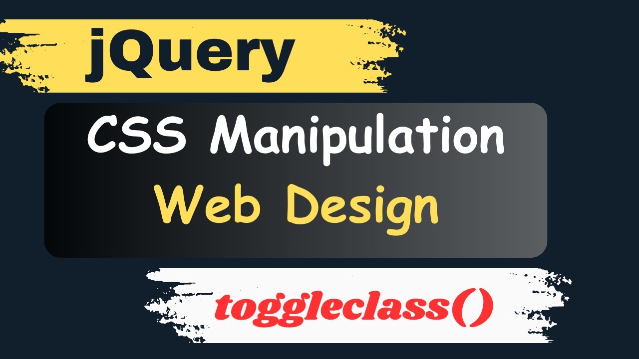 jQuery CSS Class Methods Explained | Add, Remove, Toggle Classes Tutorial #TechKindlePro  #webdesign