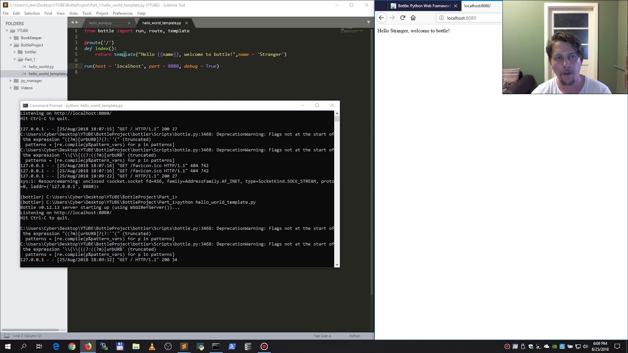 Python - Bottle - Part 1