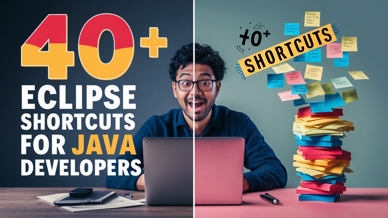 🚀 Supercharge Your Java Coding: 40+ Eclipse Shortcuts Every Java Developer Should Know!