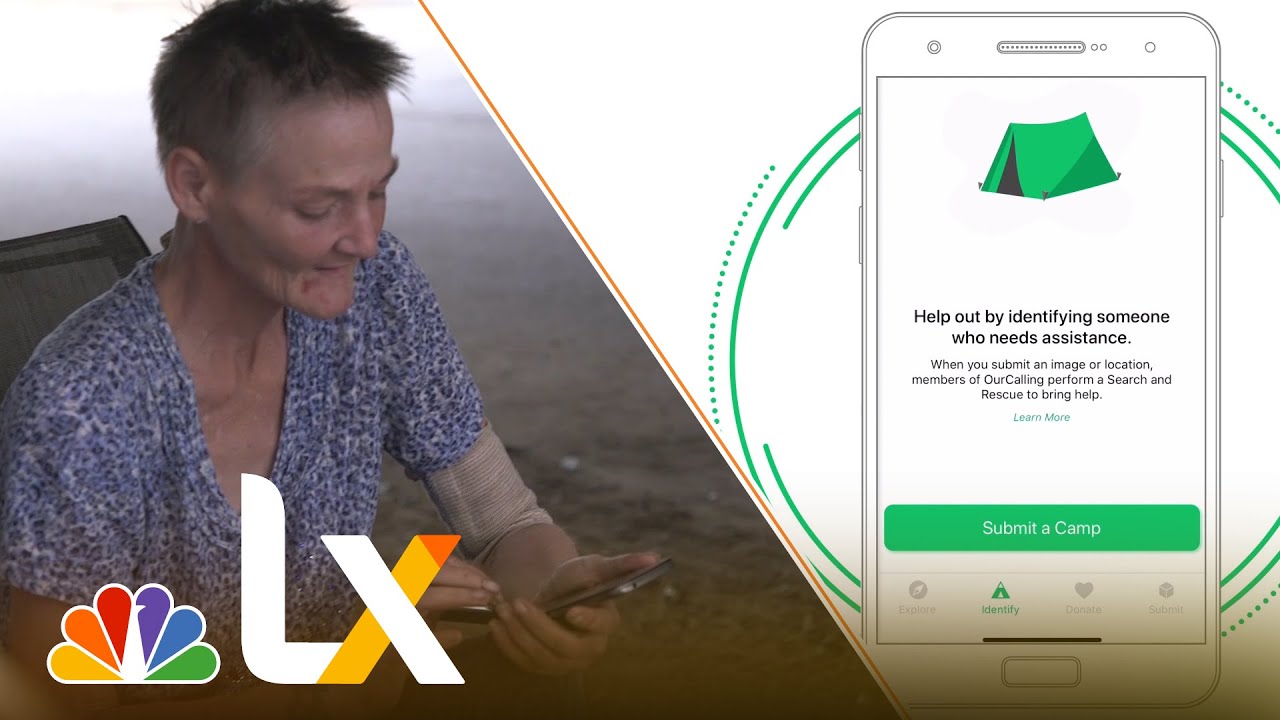 How Smartphone Technology is Helping the Homeless | NBCLX