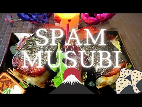 Spam musubi glazed with teriyaki sauce (Quick and easy)