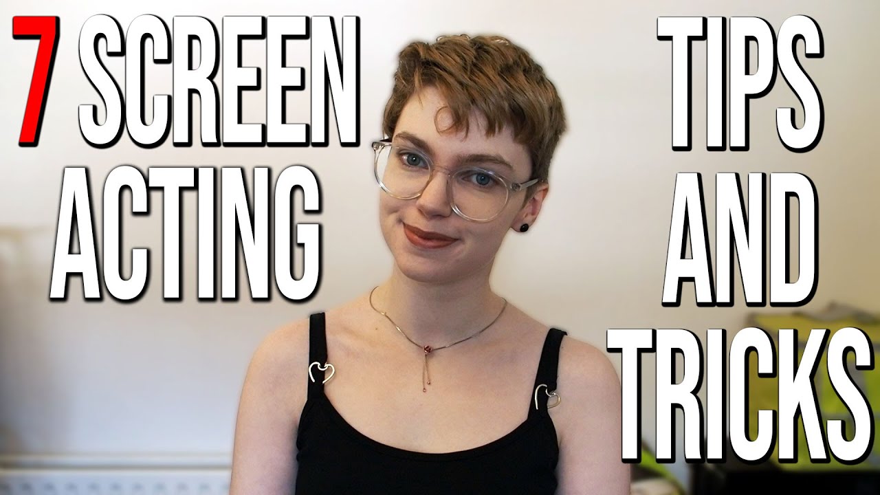 Screen Acting Tips And Tricks For Beginners! 🎬
