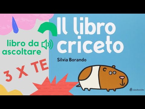 Libro criceto: un divertentissimo libro letto ad alta voce. Un simpatico libro interattivo