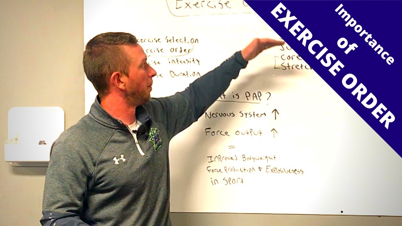 Exercise Order and Post-activation Potentiation (PAP)