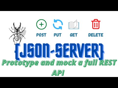 How to create a simple fake REST Api with Json-Server