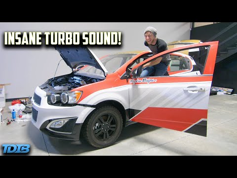 We Fixed Rob Dyrdek's Chevy Sonic Turbo! FIRST TEST DRIVE! (Will We Jump It?)
