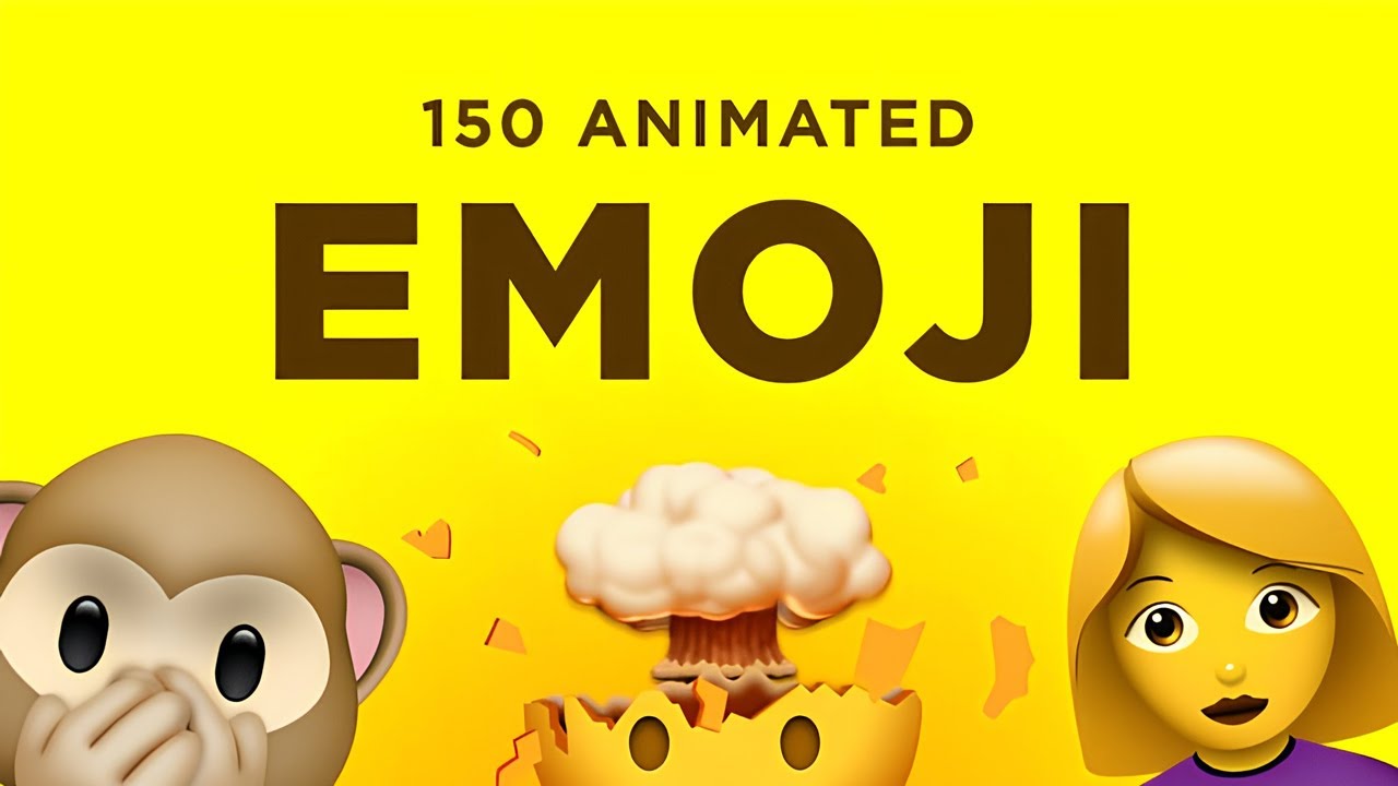 150 Emoji Animation Pack - After Effects Template