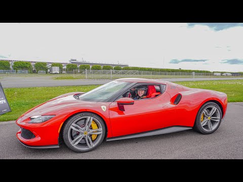 140mph in a Ferrari 296 GTB at Pocono Raceway with Xtreme Xperience
