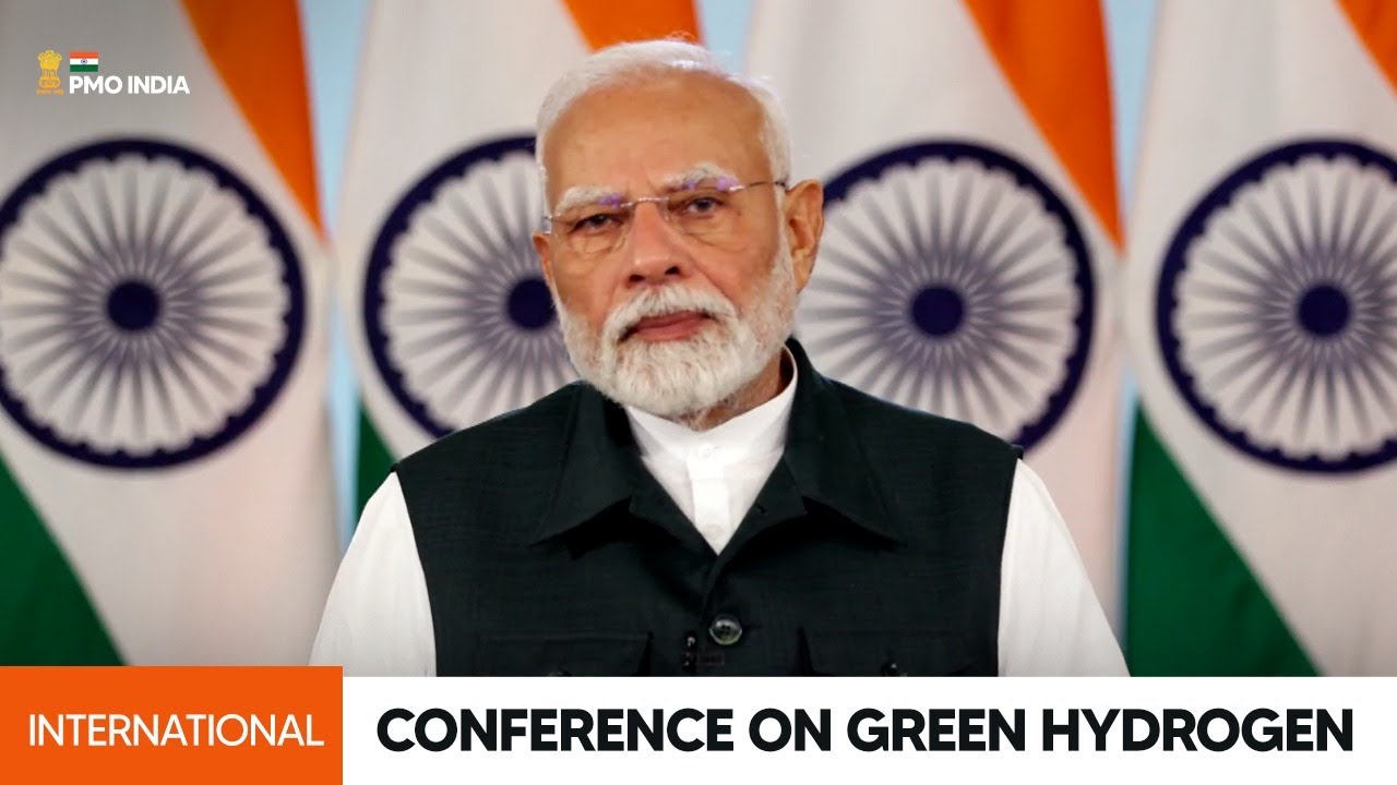 PM Modi Addresses Second International Conference On Green Hydrogen ...