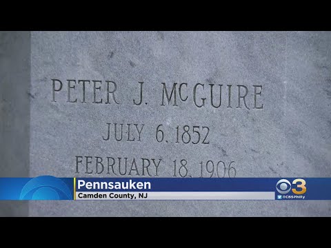 Union Members Pay Respect To Founder Of Labor Day