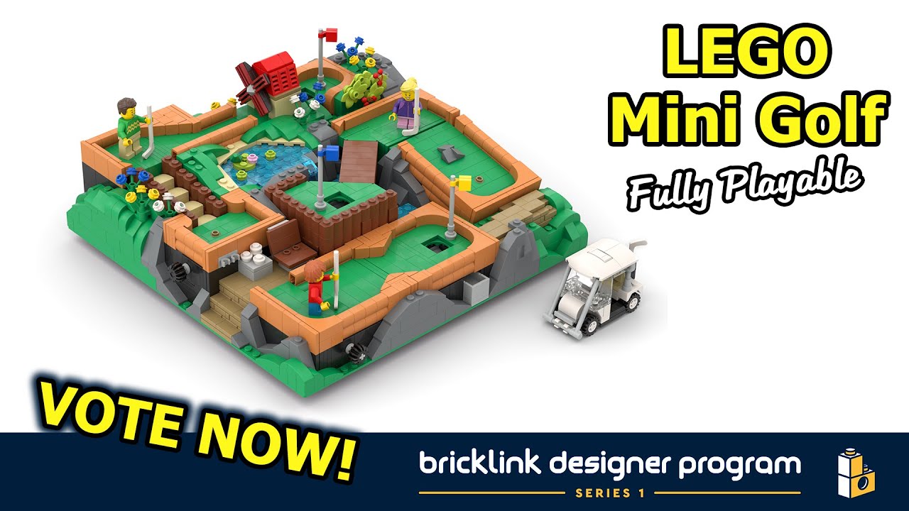 Working Lego Mini Golf Course - Bricklink Designer Program