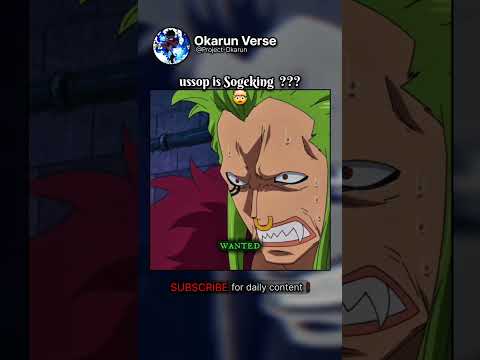 Bartolomeo recognize usopp | #anime #onepiece