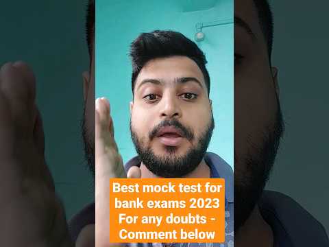 Best mock test for bank exams 2023