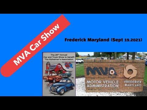 MVA Car Show In Frederick Maryland (Sept 19,2021)