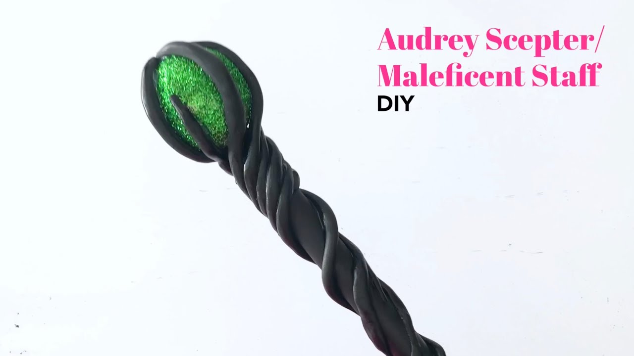 Audrey Scepter/Maleficent Staff DIY